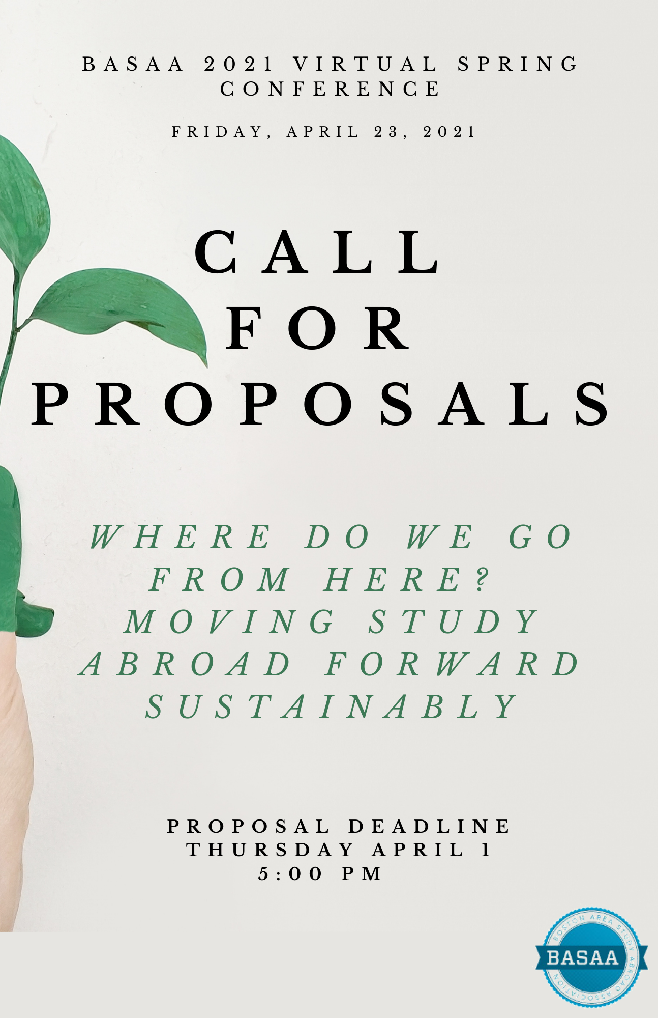 BASAA 2021 Virtual Spring Conference Call for Proposals! | BASAA ...